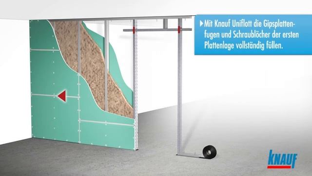 Перегородка Knauf из гипсокартона