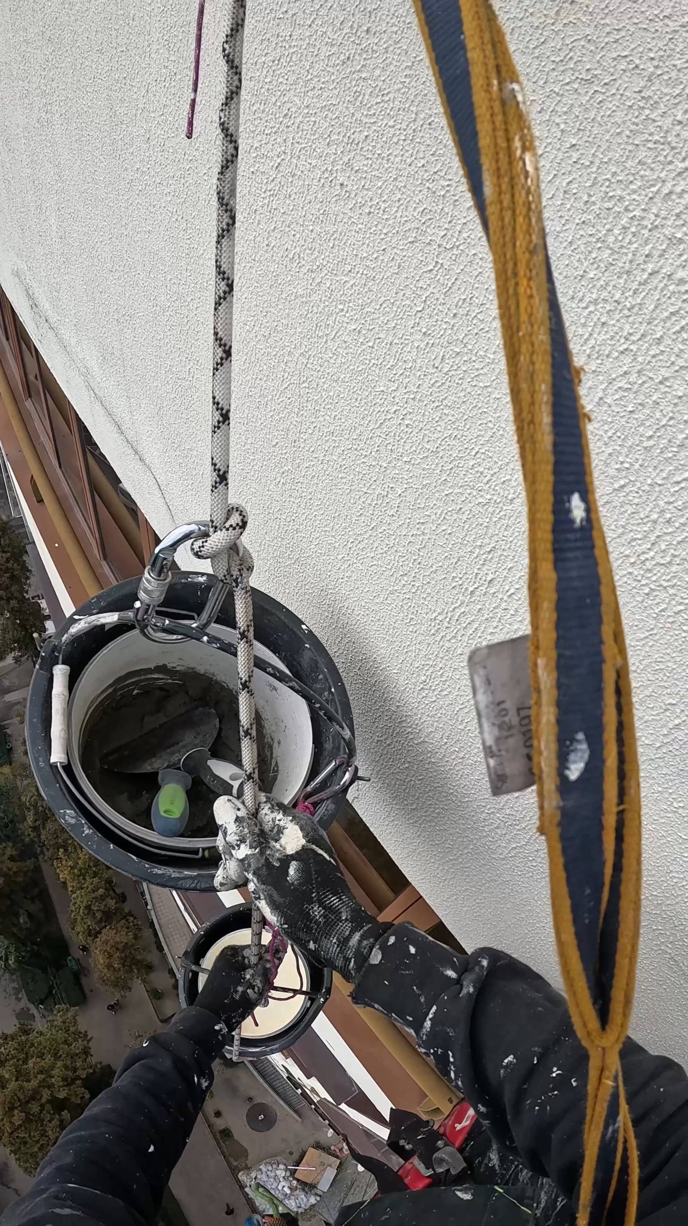 Все вёдра на сидушку!!! Австрийский против Стремени  , развеска материала  Промышленный альпиниз