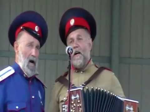 Писатель Юрий Сергеев и ансамбль "Казачий Круг"