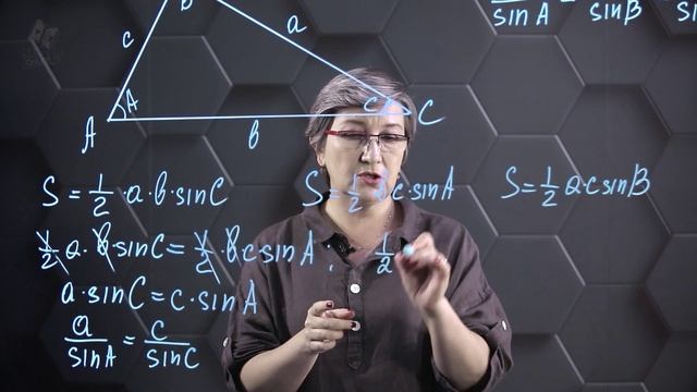 78. Теорема синусов. 9 класс