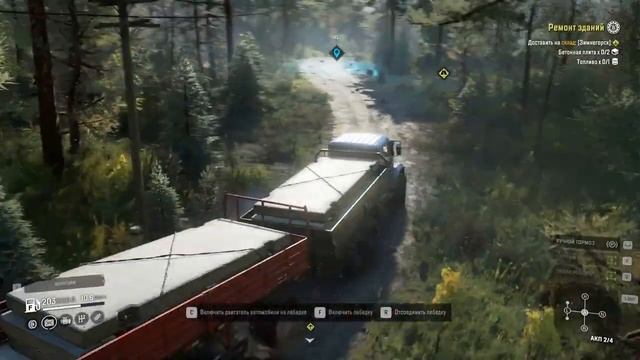 SnowRunner - ТАЙМЫР - КОНТРАКТ - РЕМОНТ ЗДАНИЙ #snowrunner