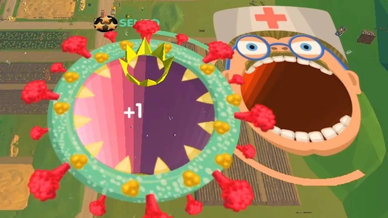 ЭВОЛЮЦИЯ COVID-19 - Hole.io