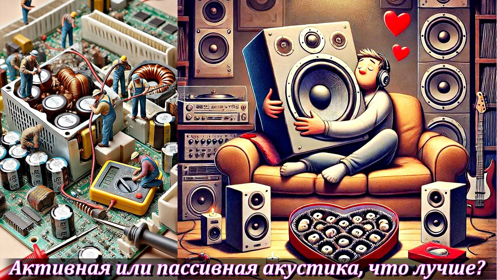 Активная или пассивная акустика, что лучше? (Сырицо).