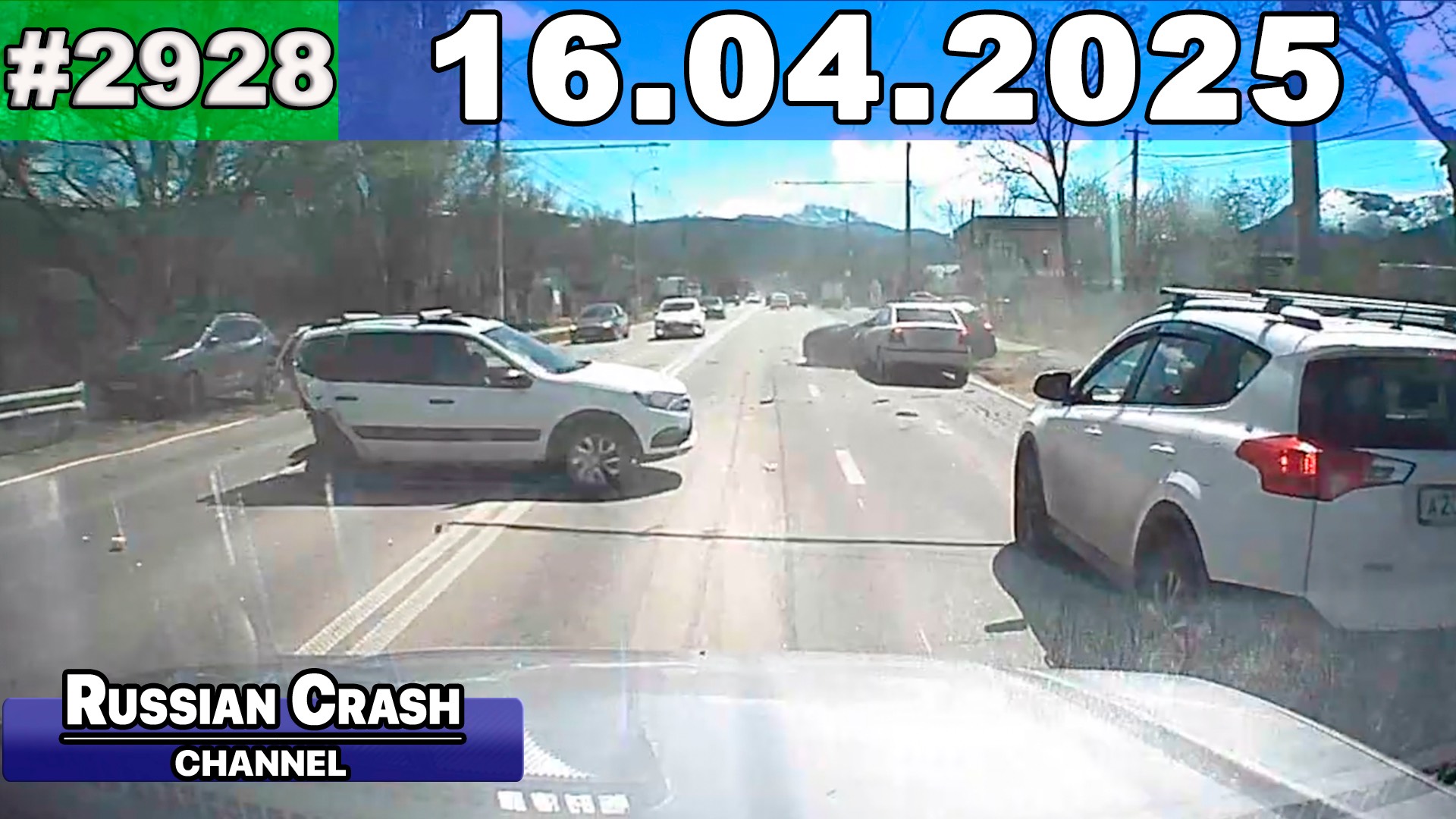 ДТП. Подборка на видеорегистратор за 16.04.2025 Апрель 2025