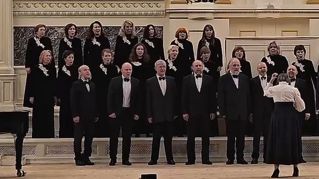 В этом хоре поёт моя ученица Елена