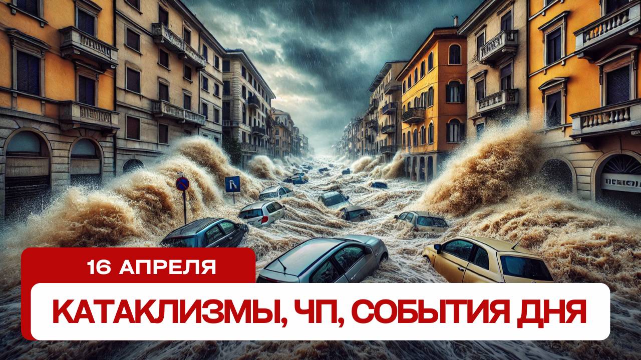 Новости сегодня 16.04.2025. Катаклизмы за день, ЧП, события дня