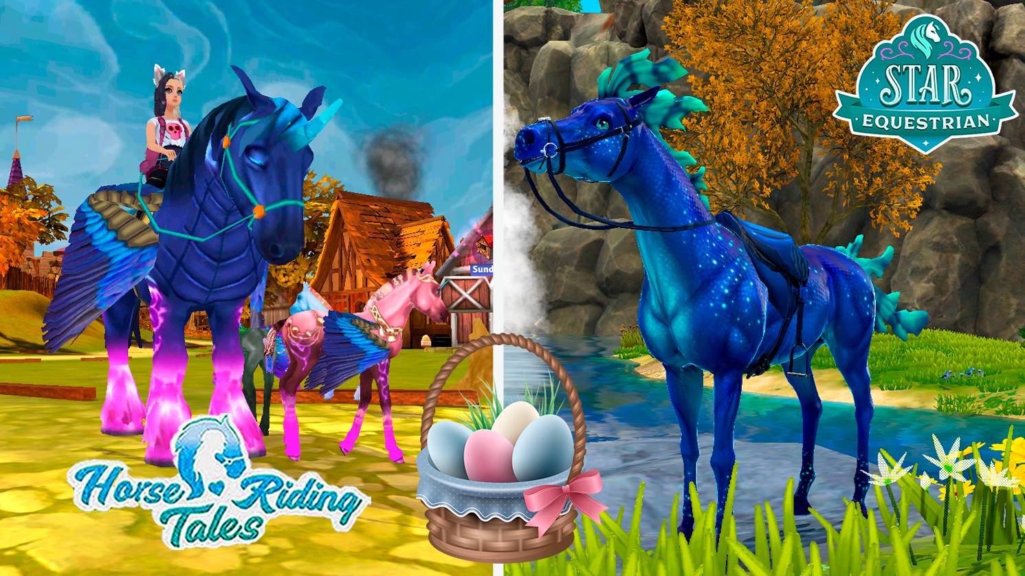 Вырастила жеребенка ЗОМБИ и новая мистическая лошадь в свисте Horse Riding Tales