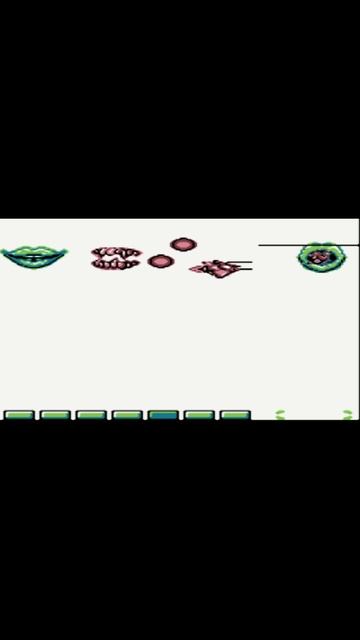 🔥Parodius Da! [J] —№6 Босс-ГУБЫ: Поцелуй СМЕРТИ? 💋💀 (Game Boy)