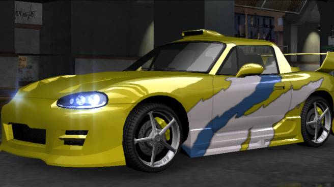 Как сделать Уникальную машину Carl Mazda (MX - 5) NFS.Underground (2003)