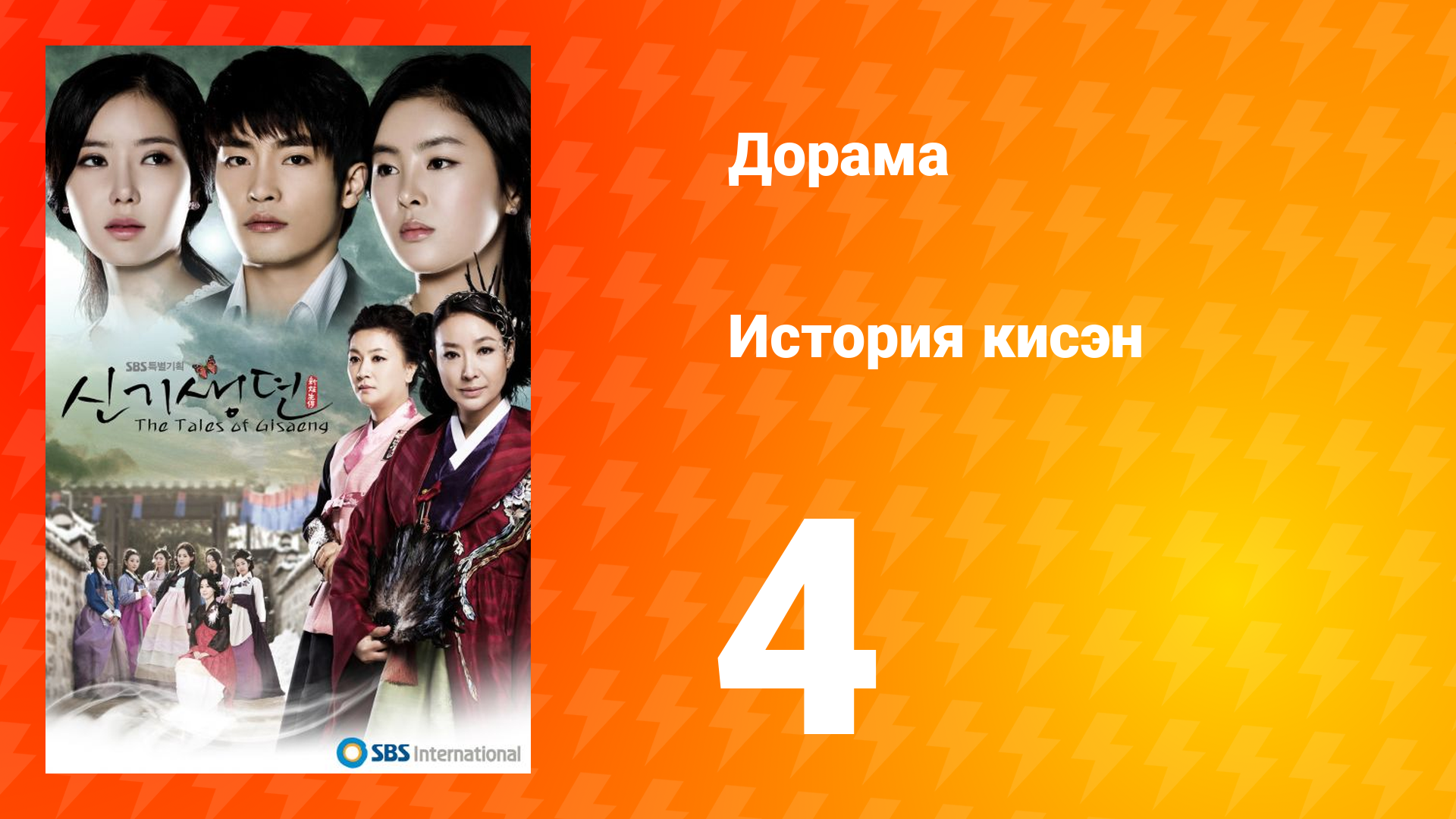 История Кисэн 1 сезон 4 серия