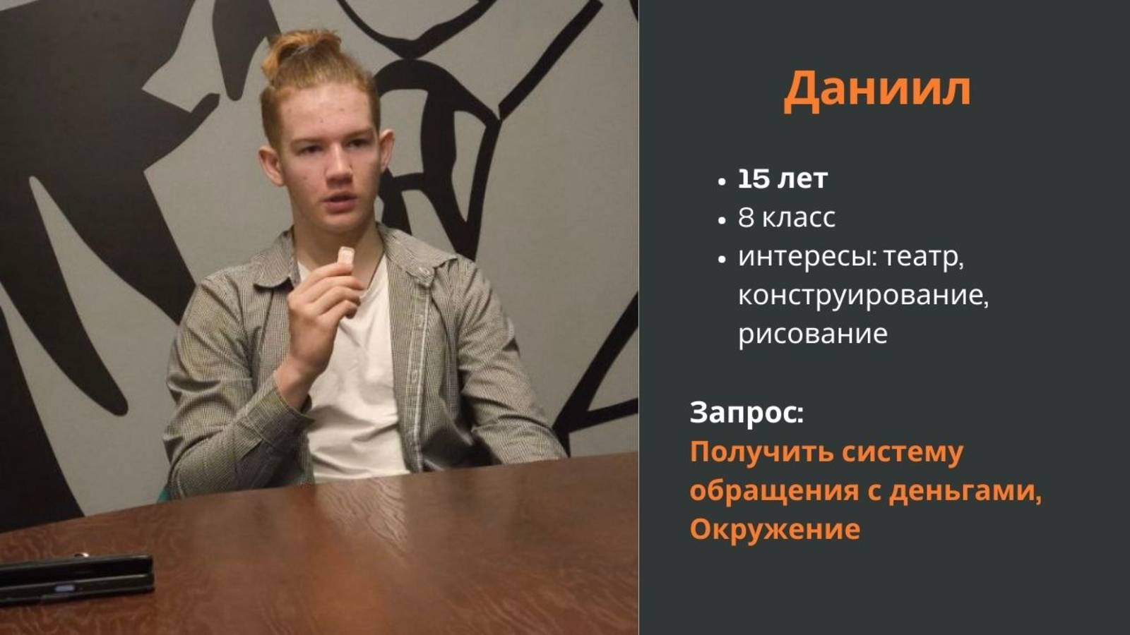 Даниил, 15 лет