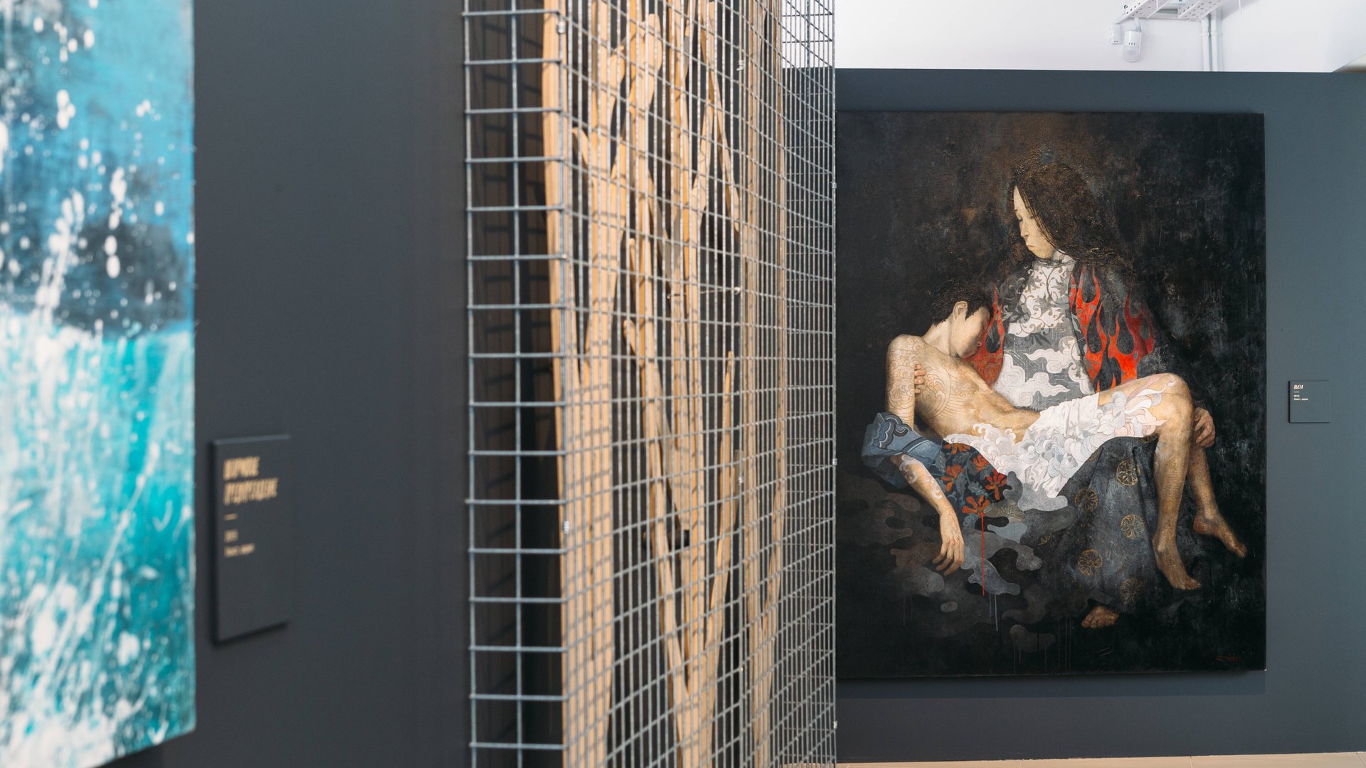 Зорикто Доржиев. «Пьета» на выставке «Повелитель снов» в музее  «Новый Иерусалим»