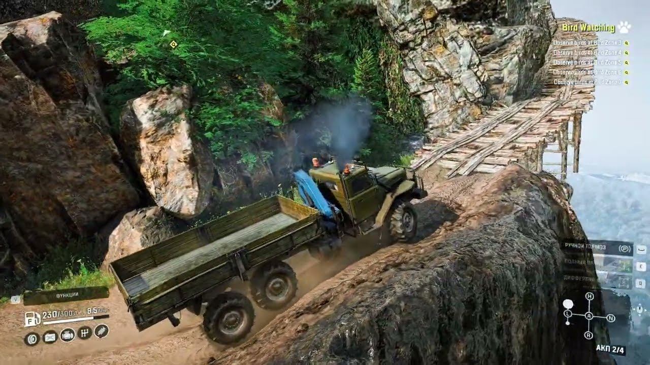 snowrunner обзор мода Real Life ручная установка