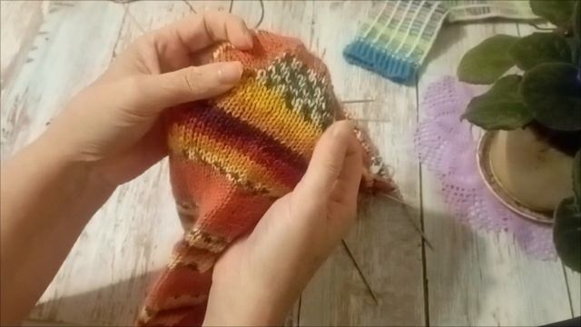 Как вязать пятку стронг