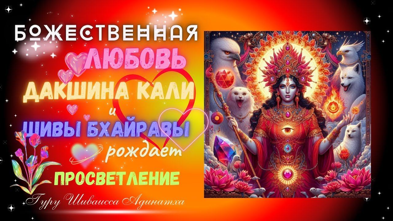 Божественная_любовь_Дакшина_Кали_и_Шивы_Бхайравы_рождает_просветление. Гуру Шиваисса Адинатха