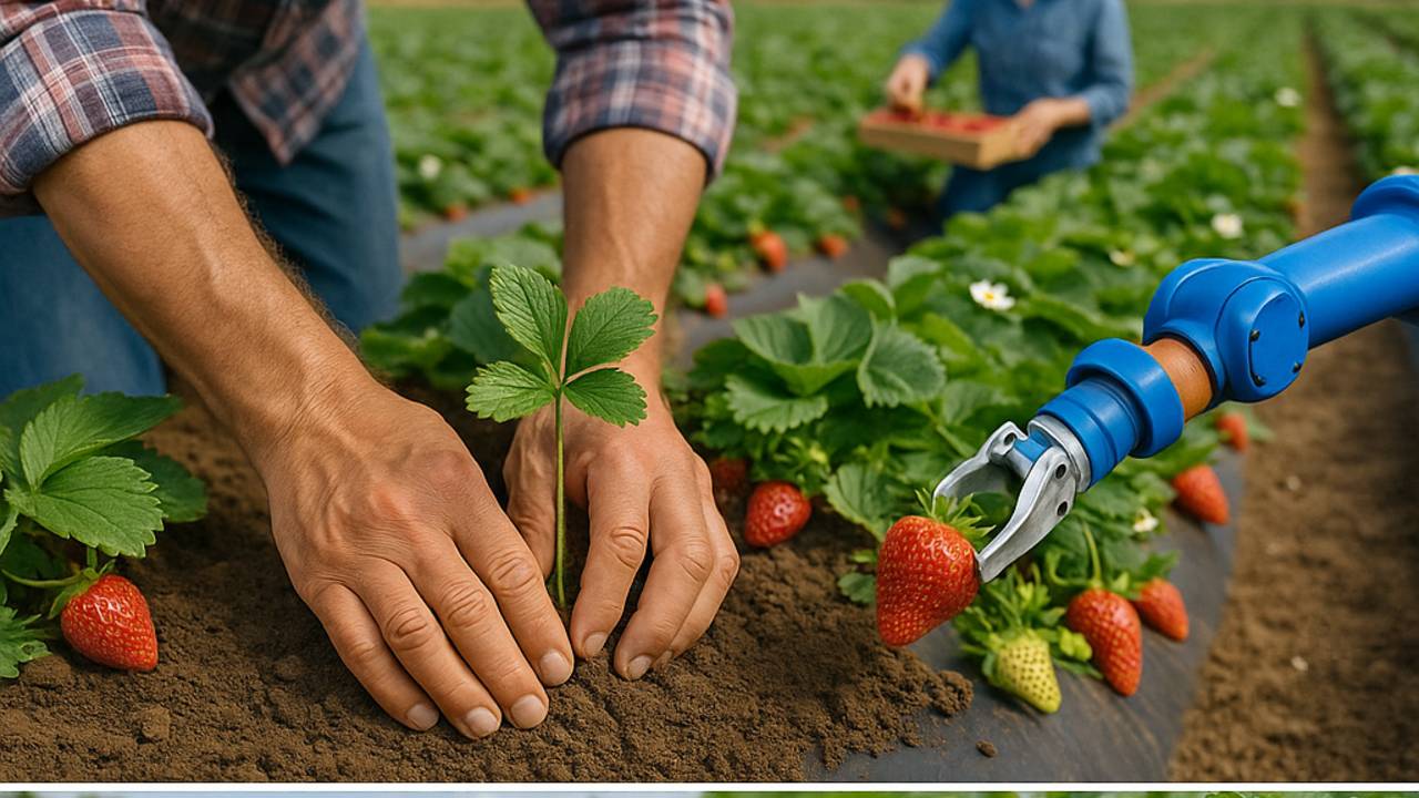 Как собирают и перерабатывают сорта клубники?