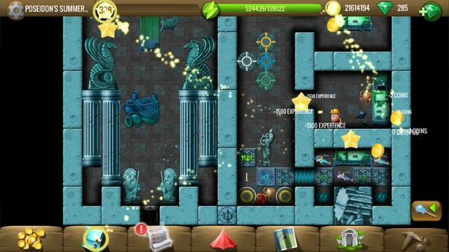 Летний дворец Посейдона - Poseidon's Summer Palace - #10 Посейдон - Diggy's Adventure