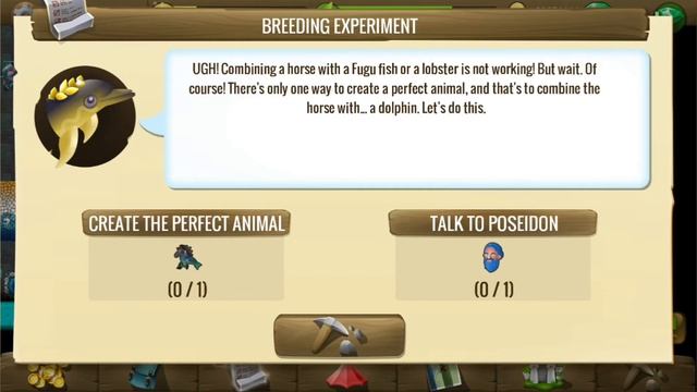 Лаборатория скрещивания - Breeding Laboratory - #8 Посейдон - Diggy's Adventure