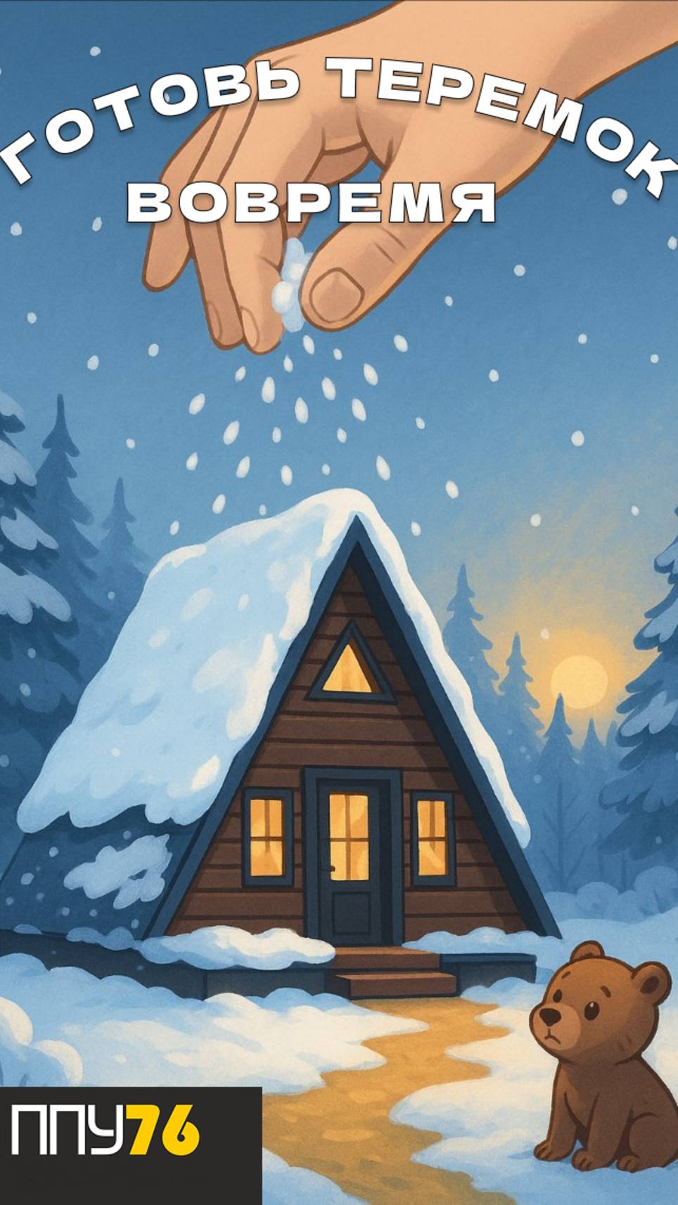 Что будет, если зима застанет врасплох? ❄️🏠