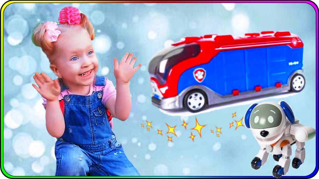 Игрушка Робопес и круизер для спасательной миссии Щенячий патруль.