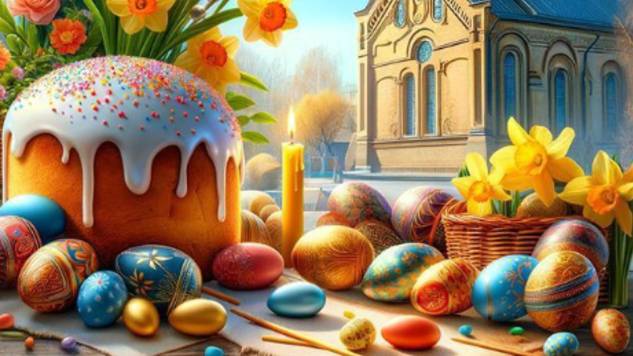 Поздравление с Пасхой 2025 - Мира и Добра