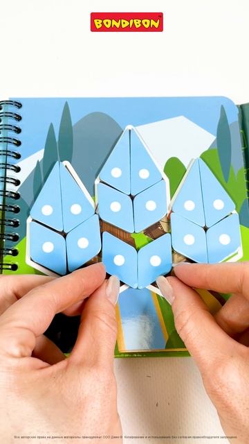 Настольная игра головоломка для детей Замки и крепости