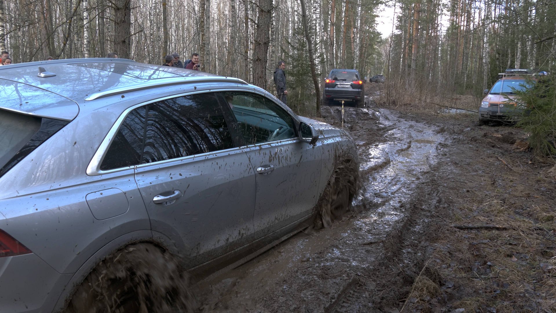 TANK 300 и Fiat Panda покорили маршрут для кроссоверов, AUDI Q8, Skoda Kodiaq, Haval Dargo и др.