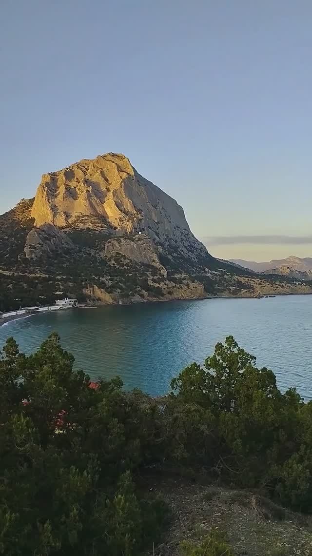 Вечерняя погода в Новом Свете. Апрель.