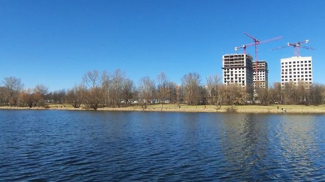 Серебряно-Виноградный пруд. Москва. Измайлово. Апрель 2025