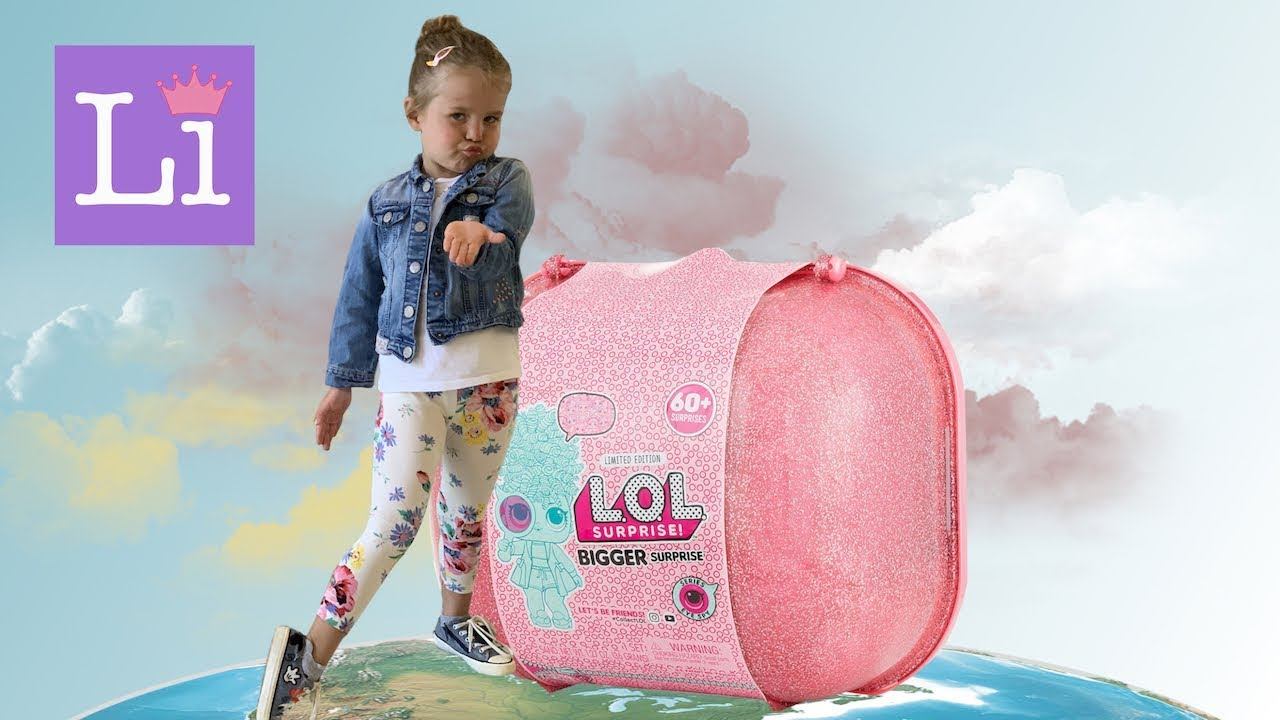 LOL BIGGER SURPRISE  - Распаковка в Абу-Даби от Little Li. Часть I распаковка лол куклы лол
