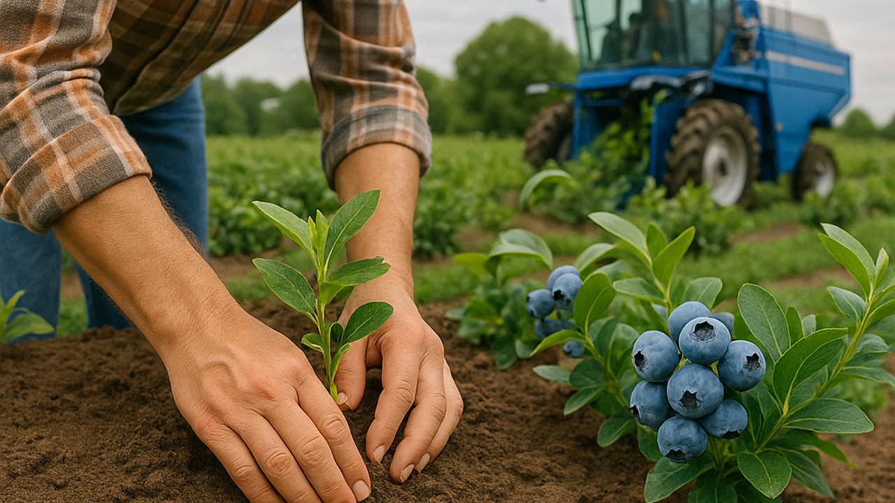 Голубика — как выращивают, собирают и перерабатывают ягоды