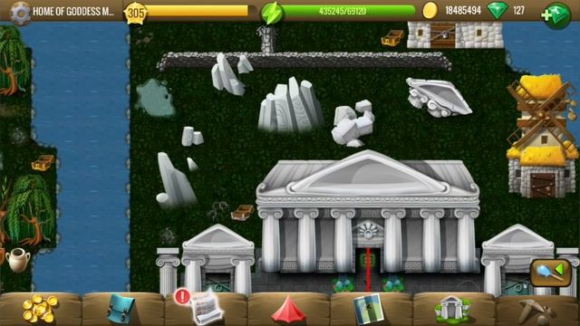 Дом богини Метиды - Home of Goddess Metis - #5 Посейдон- Diggy's Adventure