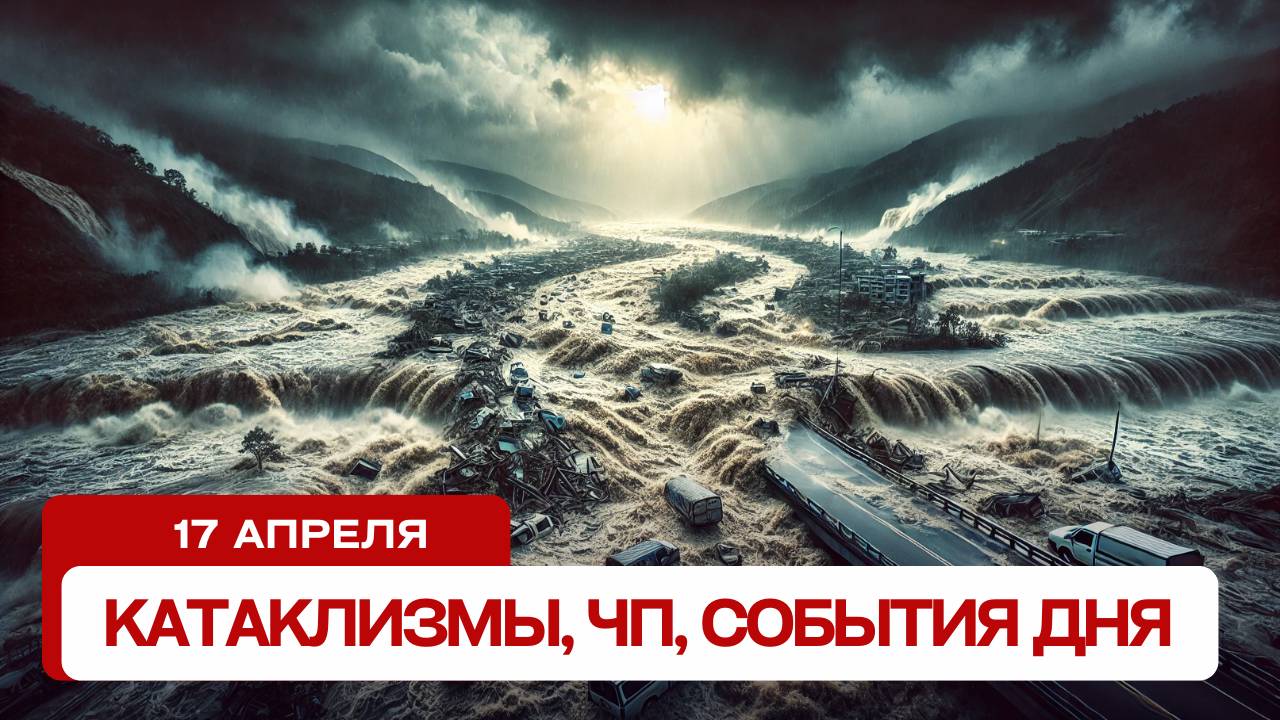 Катаклизмы за день 17.04.2025. Новости, ЧП, события дня