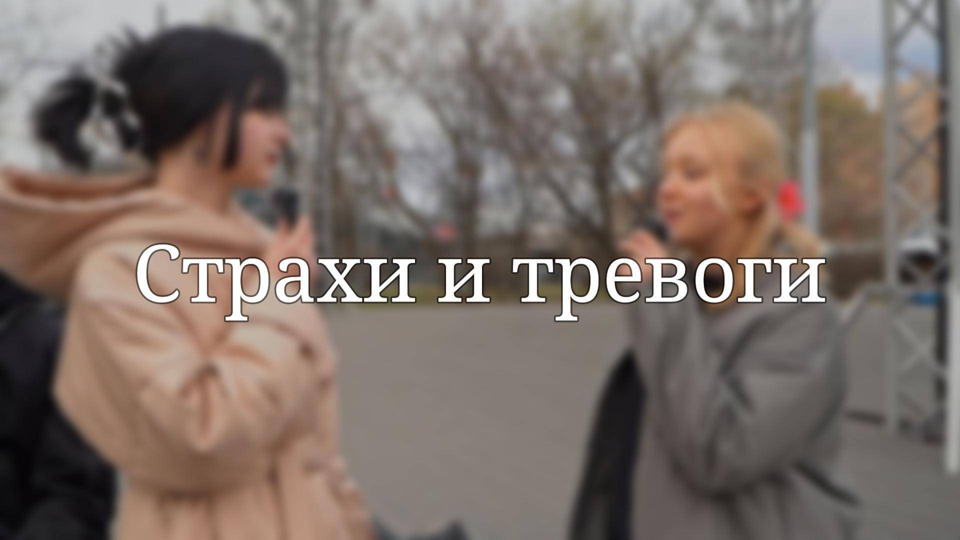 «Страхи и тревоги» — Социальный опрос