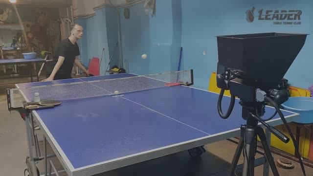 Сергей. Фрагмент тренировки на роботе