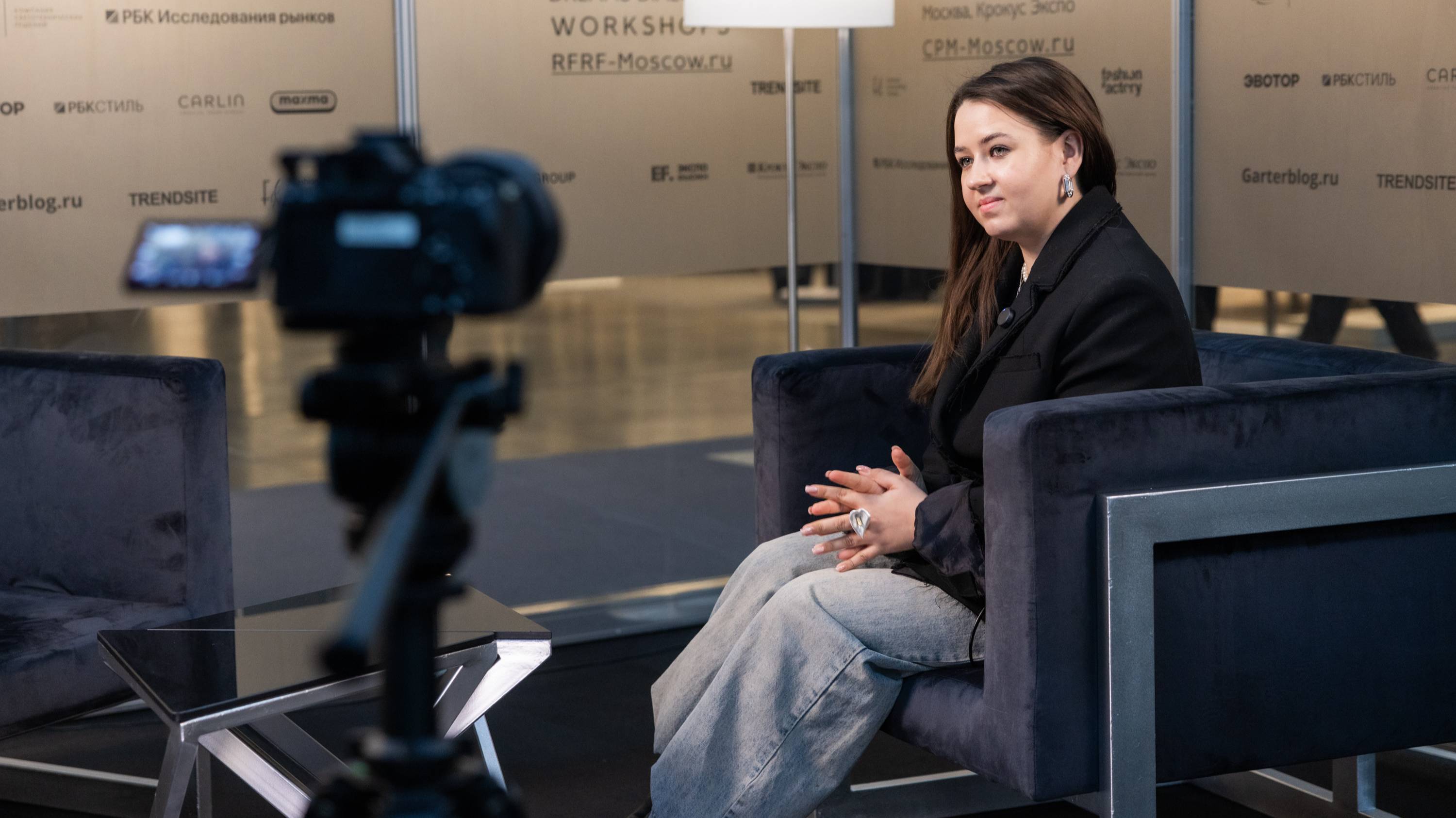 БЛИЦ-ИНТЕРВЬЮ | АНАСТАСИЯ БРИГ, EDDER | Бизнес-форум RFRF на выставке дизайна и моды СРМ