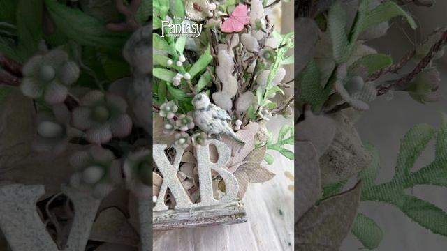 Пасхальное интерьерное яйцо.