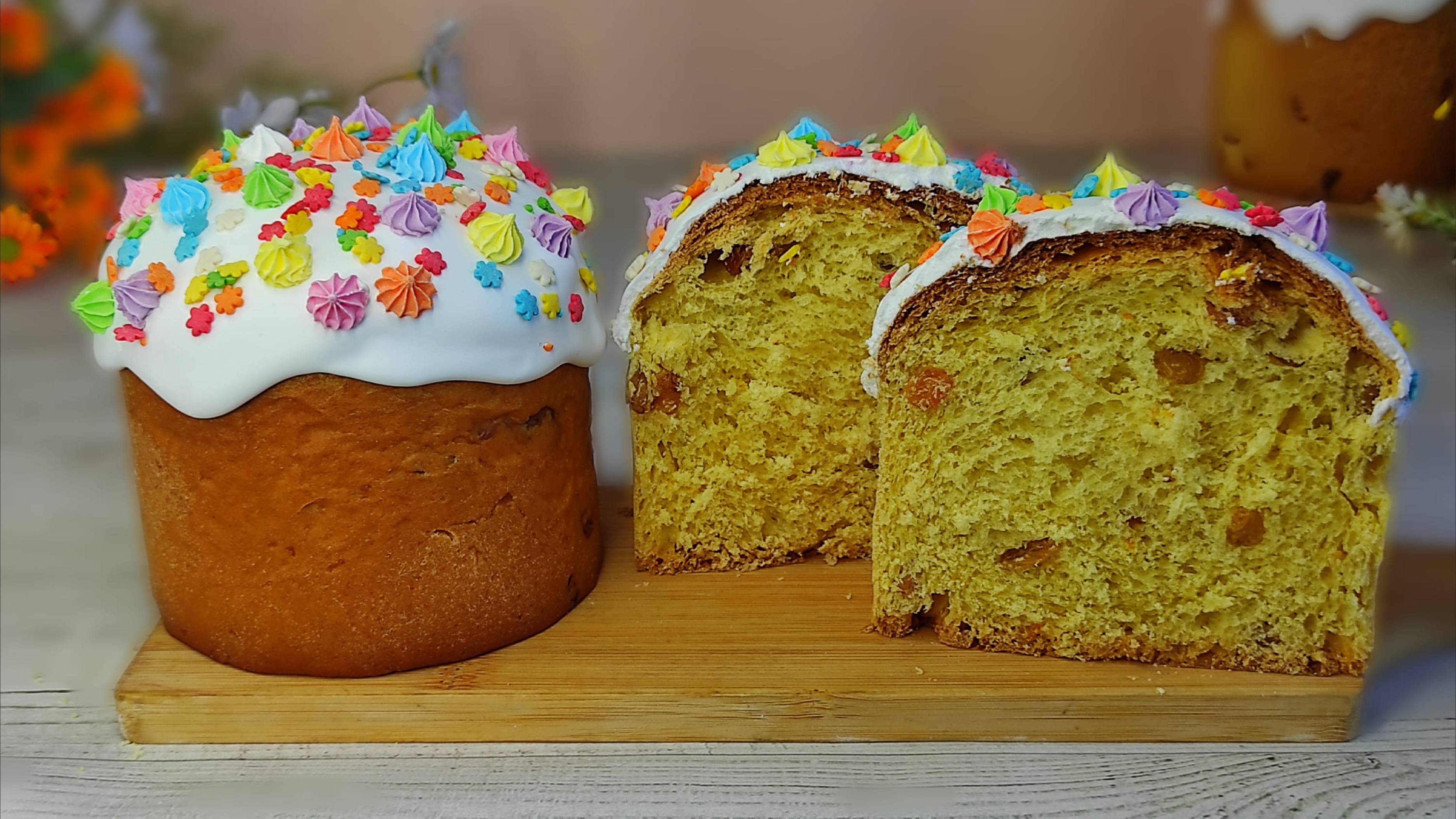 Пасхальный КУЛИЧ! Идеальное ТЕСТО как ПУХ! Простой РЕЦЕПТ!