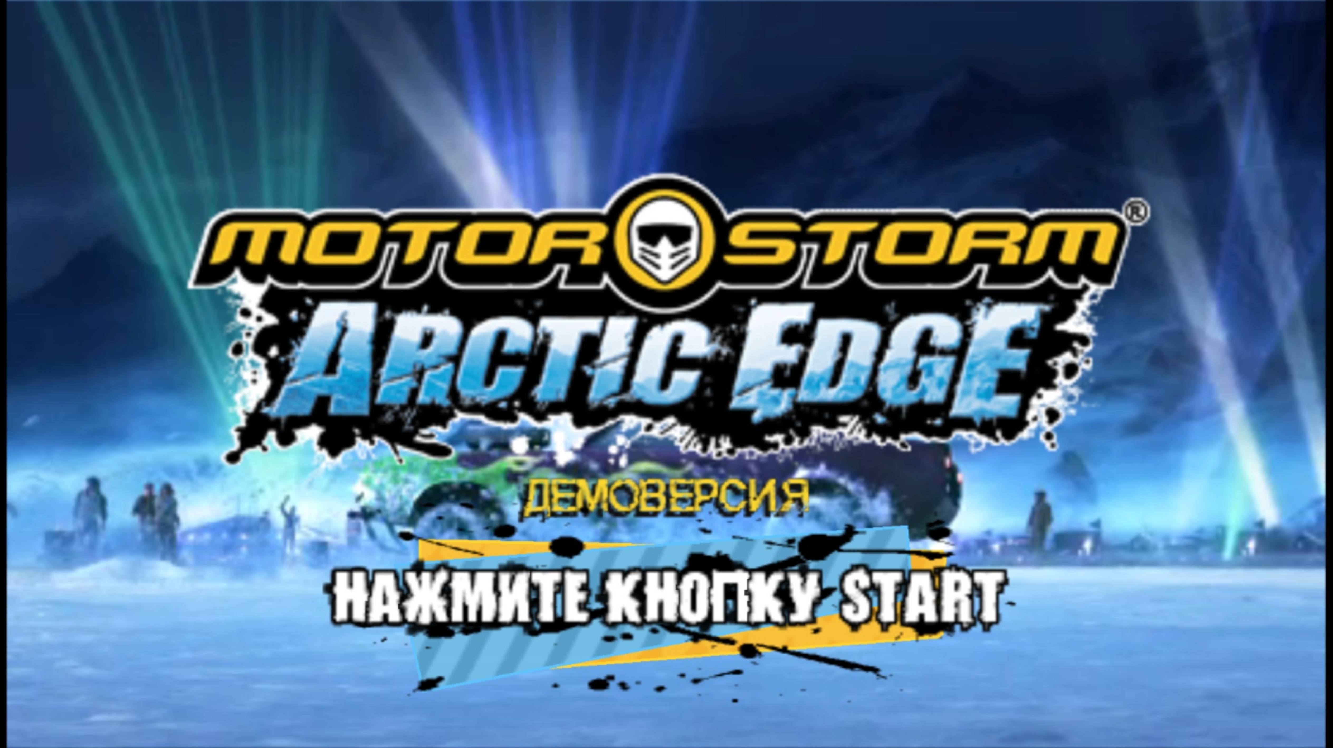 MotorStorm Arctic Edge PSP PAL EU Demo Gameplay (NPEG-90018)