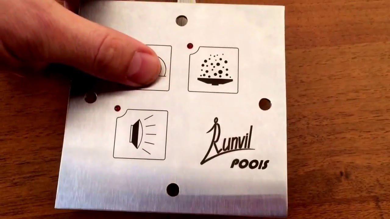 Пьезопанель управления аттракционами