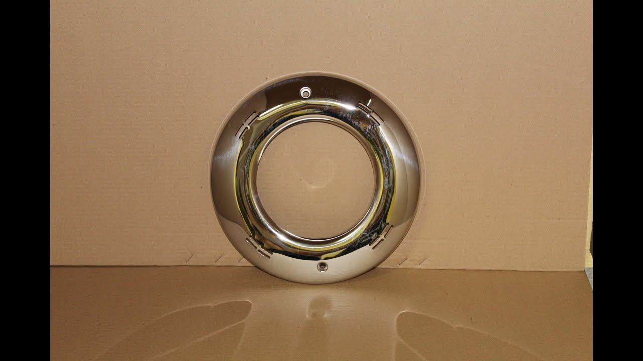 Р11-02 Накладка из нерж.стали для прожектора POOL KING 300  PHM 300 Вт,12B