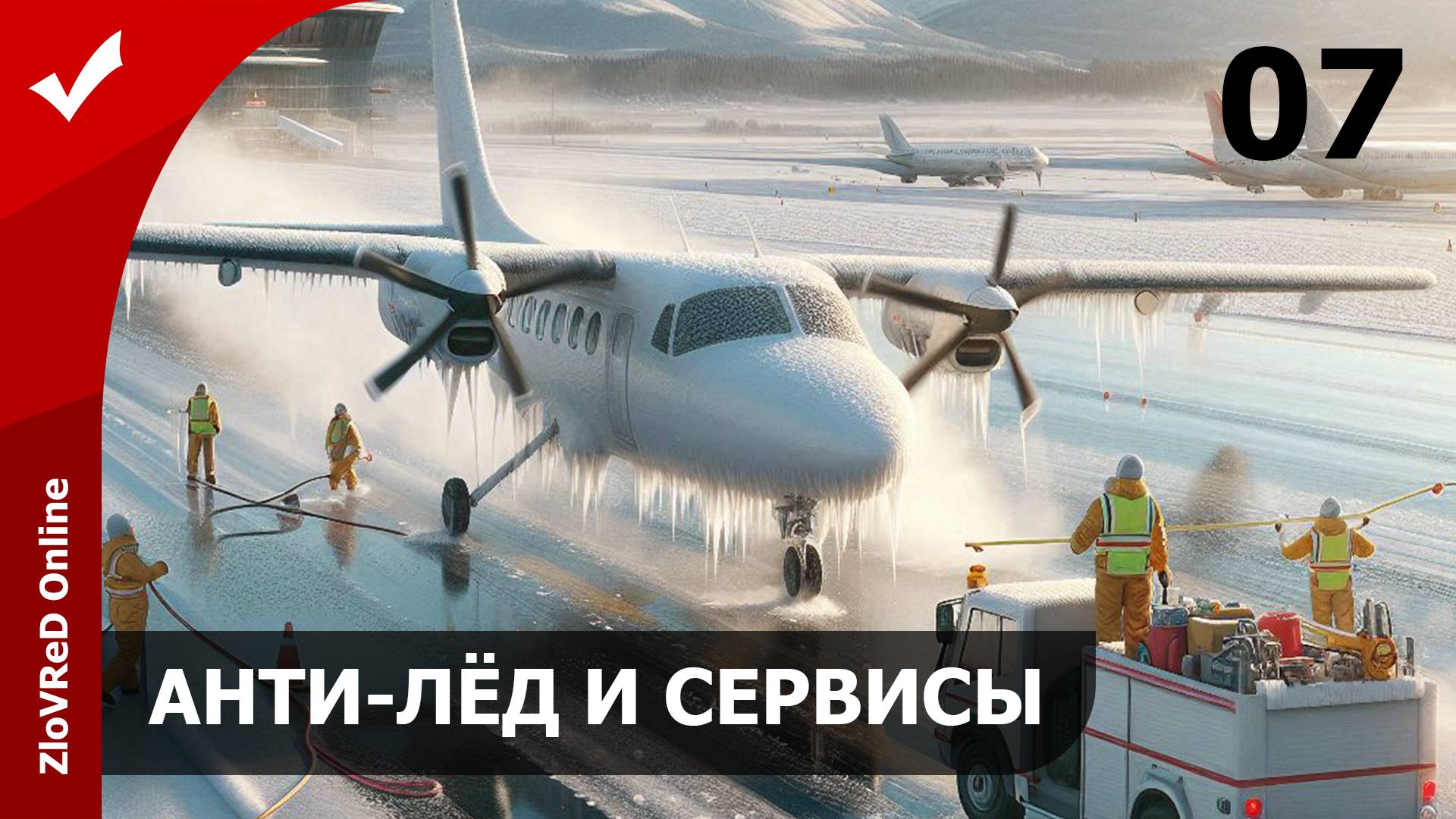 Противообледенительный сервис. Airport CEO | 07