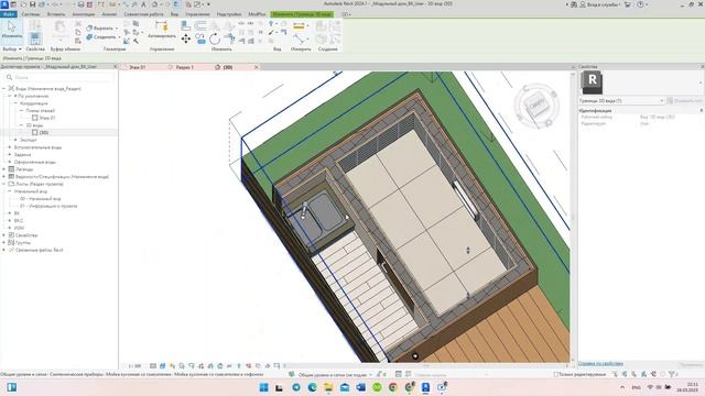 Проектирую ВК маленького домика в ревите. Часть 2. Загружаю новые семейства, расставляю сантехнику.