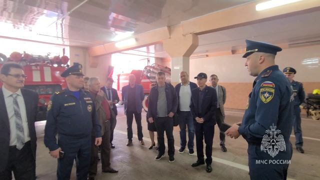 В день советской пожарной охраны...