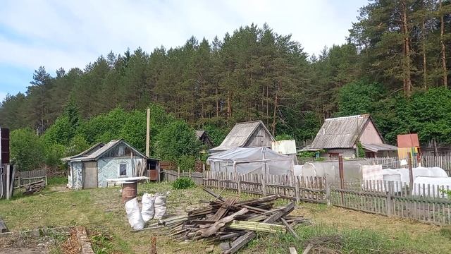 Постройка садового домика 1 серия