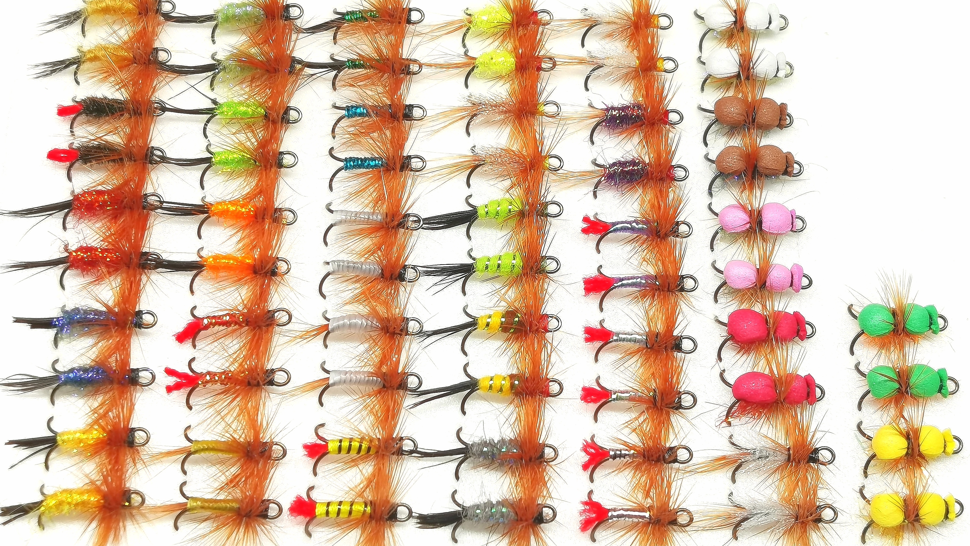 СУХИЕ МУШКИ НА ДВОЙНОМ КРЮЧКЕ | MUSHKI-SIB