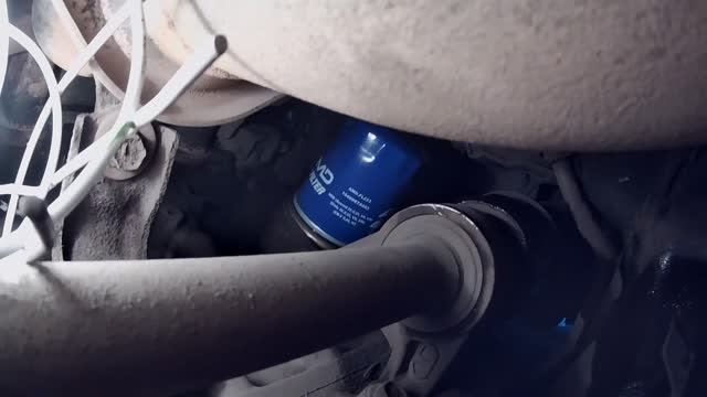 Замена масла в двигателе Honda Accord