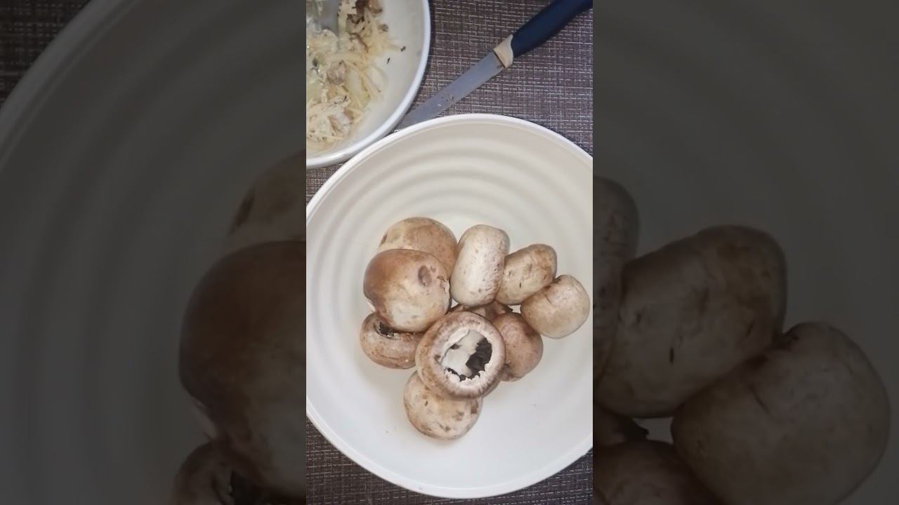 РЕЦЕПТ ШАМПИНЬОНЫ ФАРШИРОВАННЫЕ СЫРОМ
