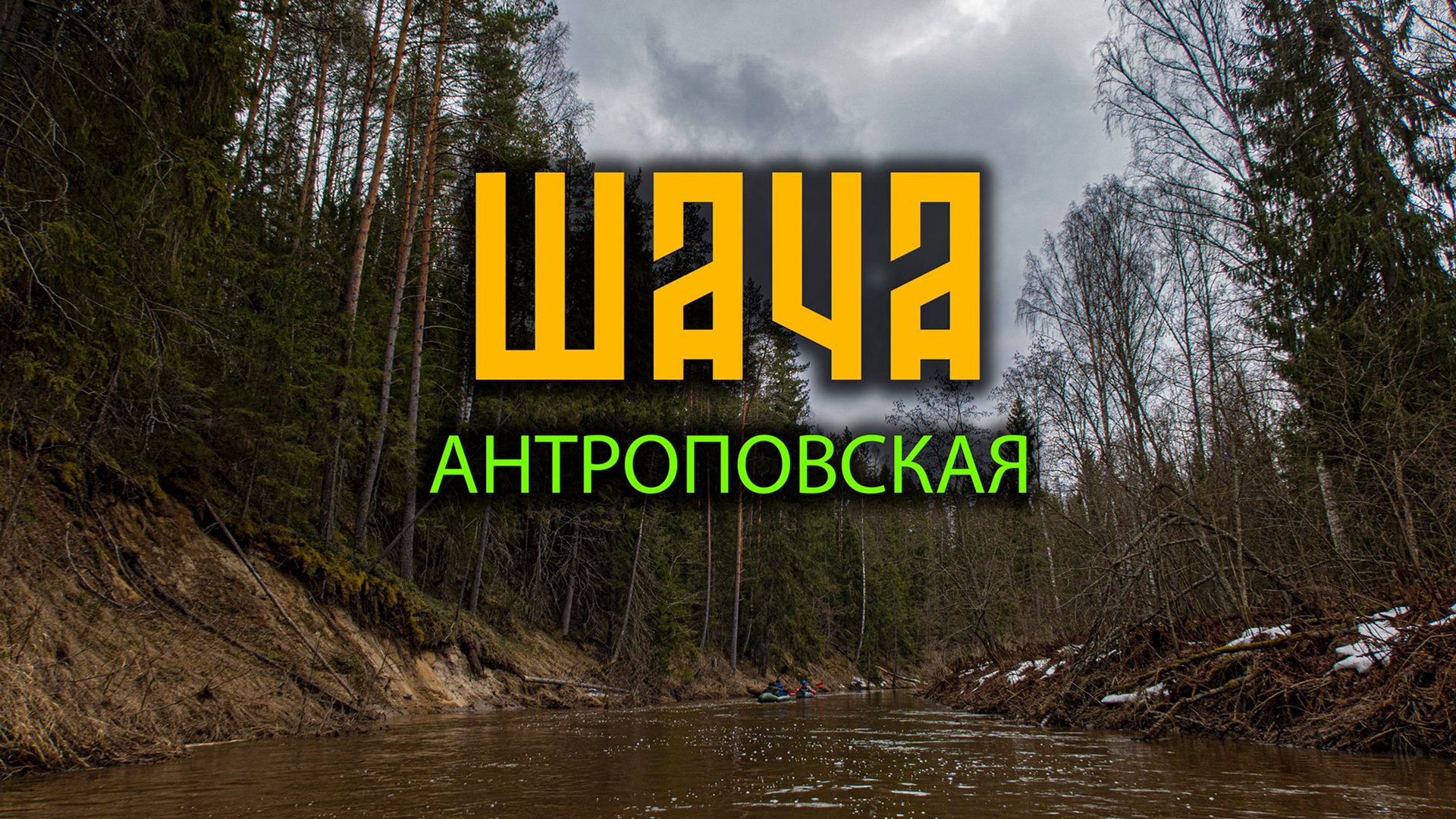 Лесная речка Шача. 40 километров.