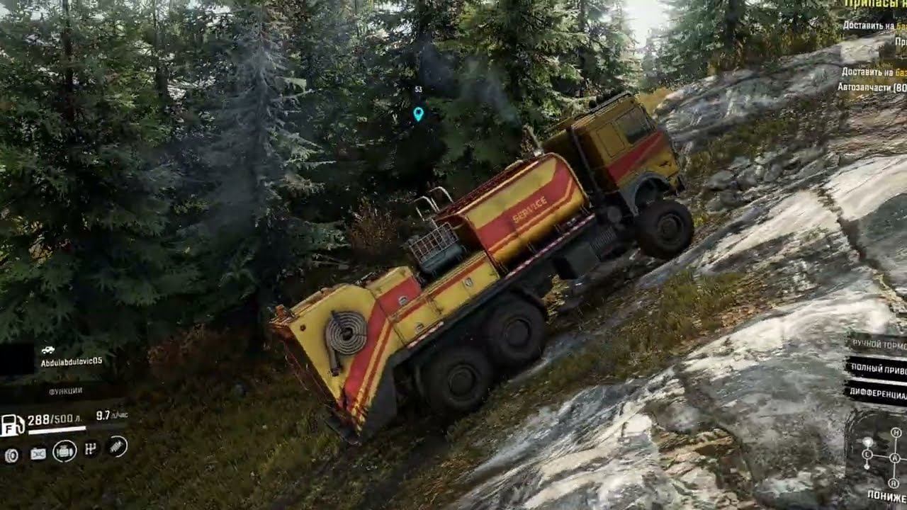 Snowrunner разведка, смитвиллская дамба эпизод 2